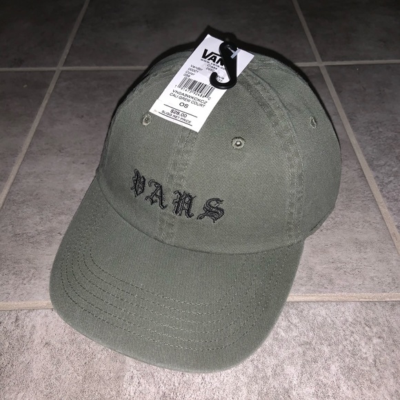Vans | Accessories | Mens New Vans Cali Grew Court Green Cap Hat Unisex ...